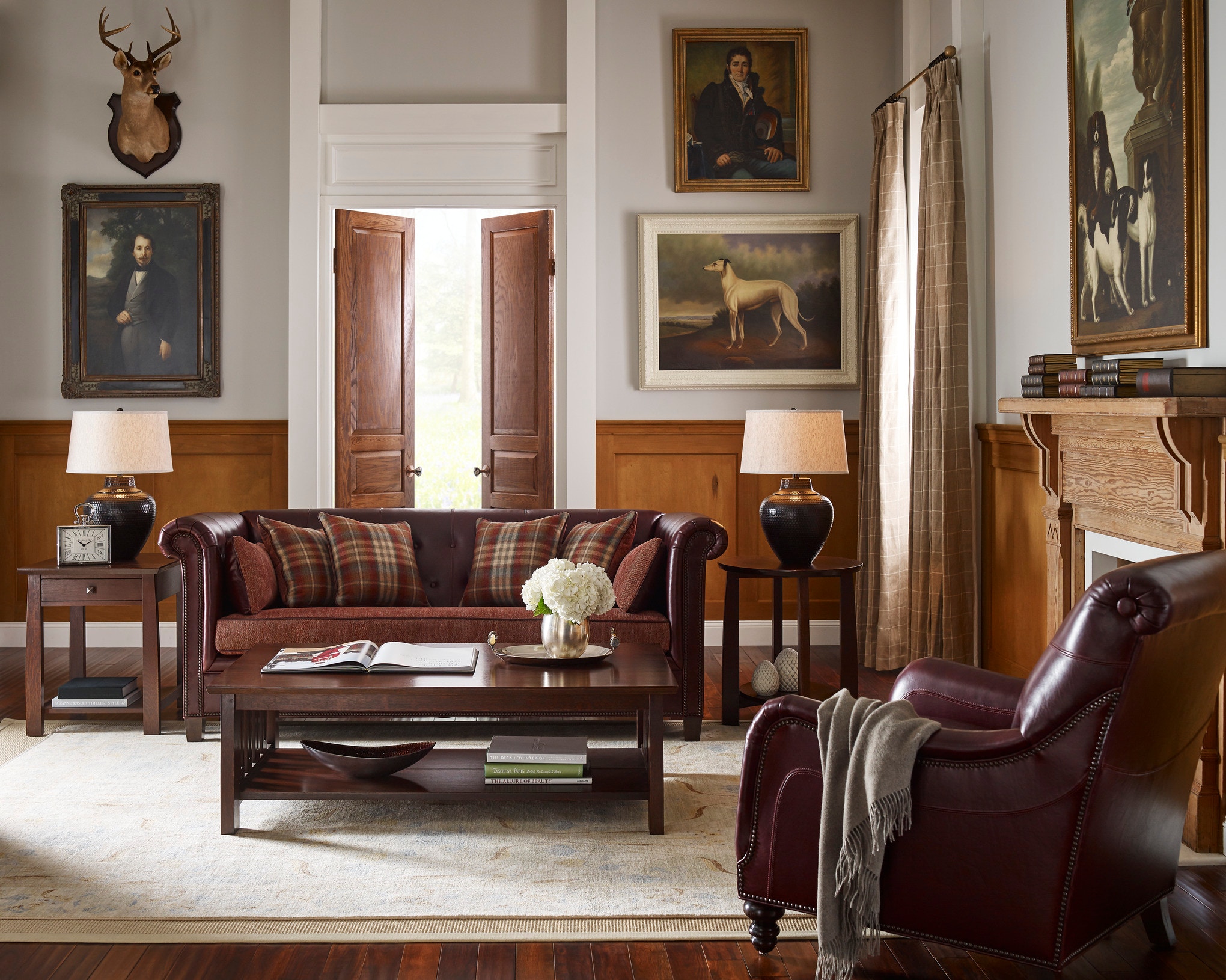 Stickley Living Room Highlands Cocktail Table 89 980 Woodbridge Interiors AZ CA PA